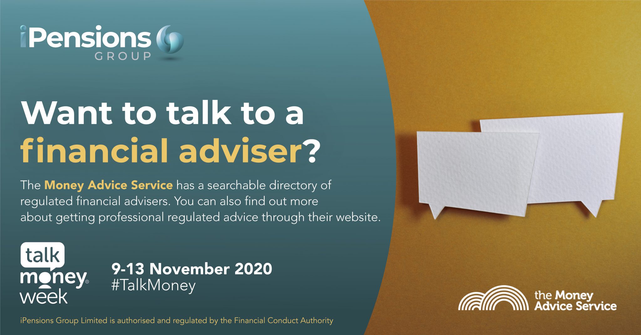 iPensions Group Supports Talk Money Week - iPensions Group